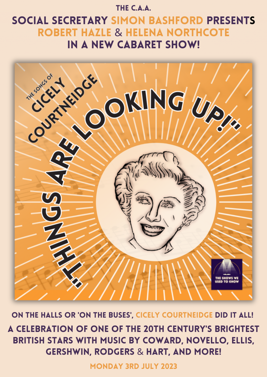 The Club for Acts & Actors ~ The Concert Arstistes' Assoctiation (London)